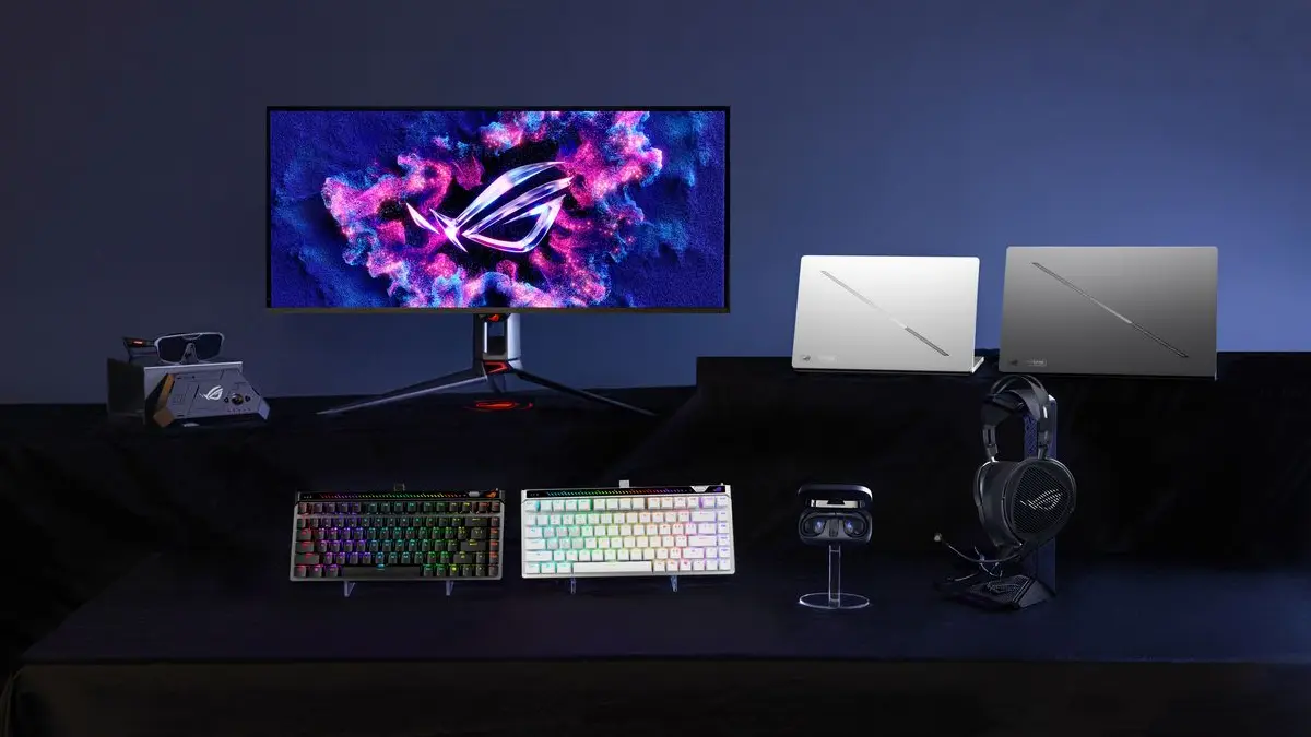 ASUS ROG CES 2026: Dual-Screen Zephyrus Duo, Holographic Desktop ...